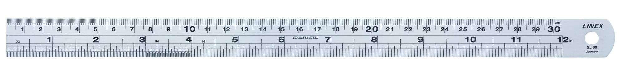 Linex SL30 teräsviivain 30cm - ATK Pikatukku verkkokauppa