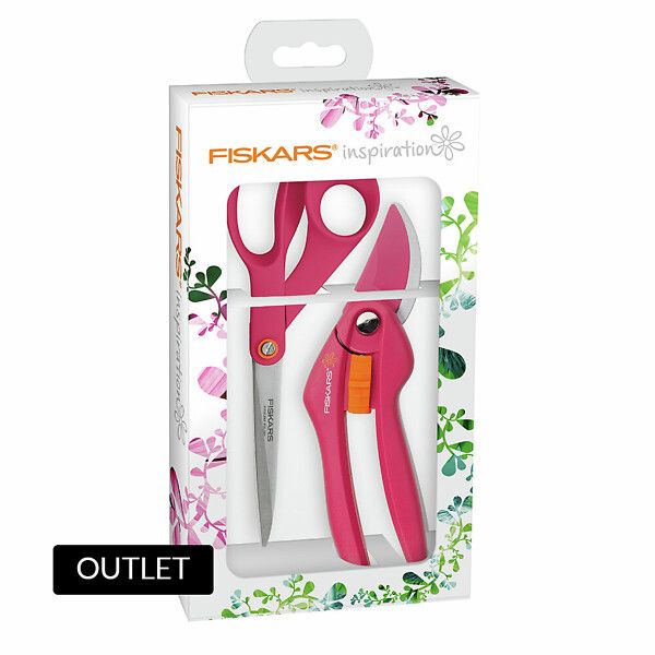 Fiskars Inspiration Saksisetti Ruby - ATK Pikatukku verkkokauppa