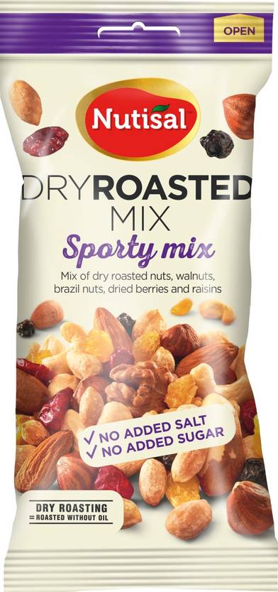 Pähkinä Nutisal Sporty Mix 60 g - ATK Pikatukku verkkokauppa